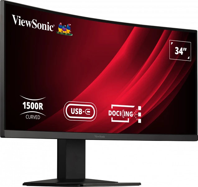 MONITOR VIEWSONIC 34" QHD CURVO HDMI DP 65W USB-C USB RJ45 MULTI AJUS ...